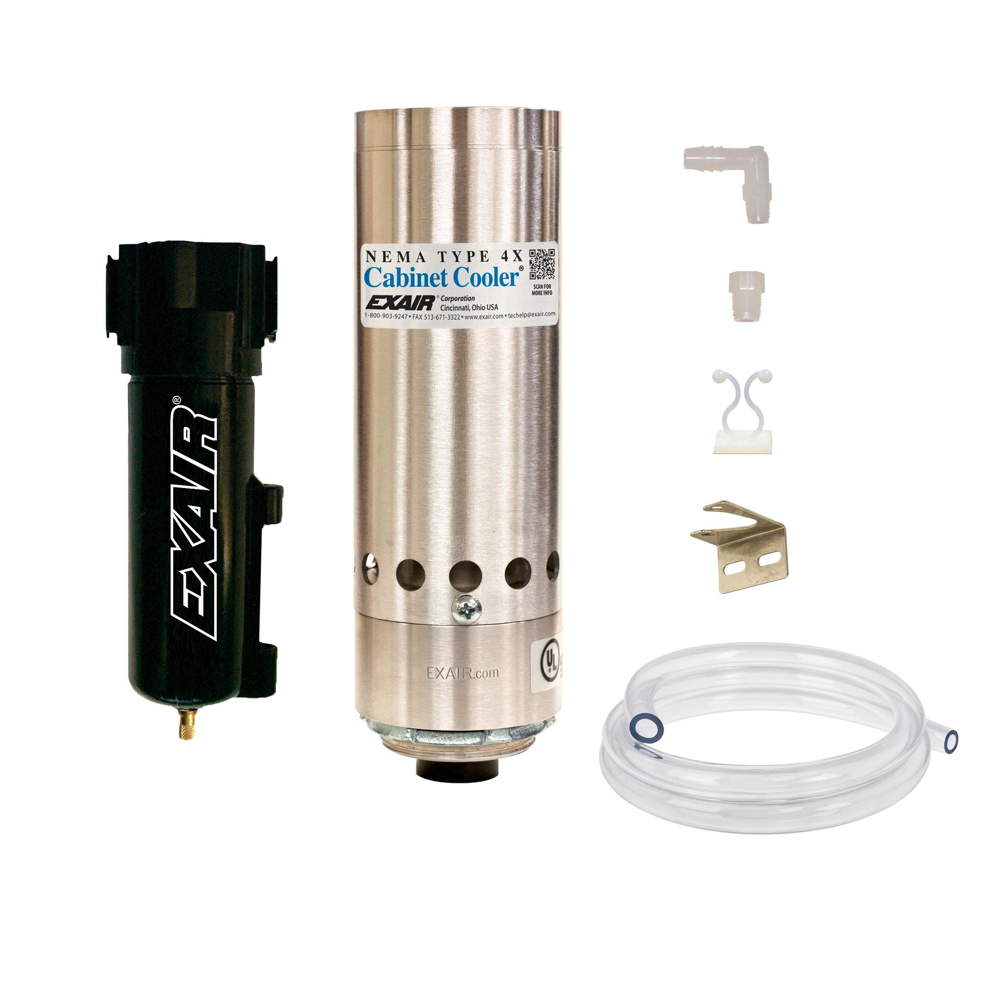 EXAIR NEMA 4X St. St. HT Cabinet Cooler® Systems, Cont Oper